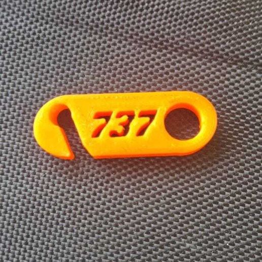 🔒 737 intercom lock boeing・ 3MF File for 3D printing・Cults