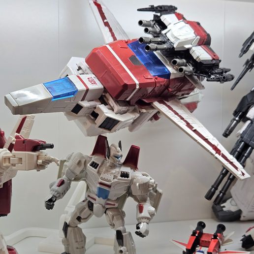 🔥 Siege Jetfire Belly Filler and Flight Stand・3D Print with the ...