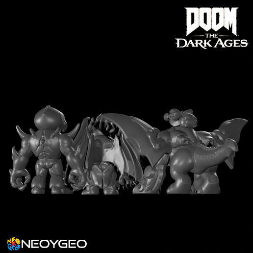 👴 TOYS PACK SERRAT - THE OLD ONE - IMP STALKER - DOOM THE DARK AGES ...