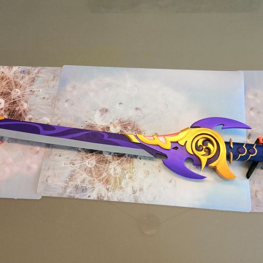 🗡️ Genshin Impact Mistsplitter Reforged・Free 3D File for ・Cults