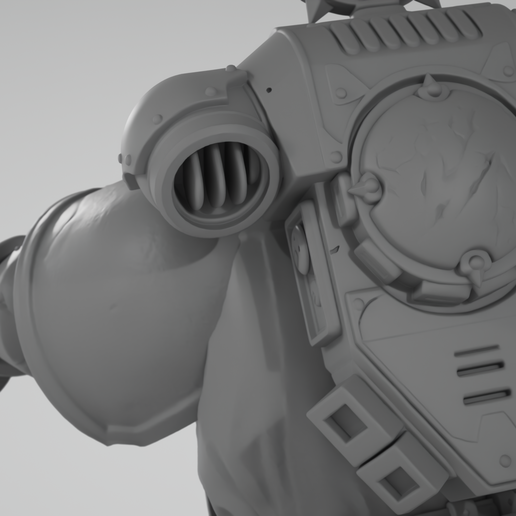 🫡 Chaplain 3D print model 3D print model・ STL File for 3D printing・Cults