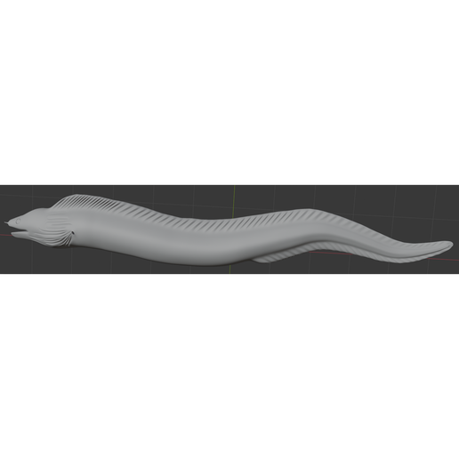 🐠 Moray Eel Fish・ STL File for 3D printing・Cults