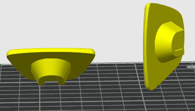 ♊ Handlebar cover gemini propus・ STL File for 3D printing・Cults