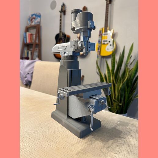 🎨 Milling Machine - Knee Mill・3D Print with the Elegoo Neptune 4 Pro 3D ...