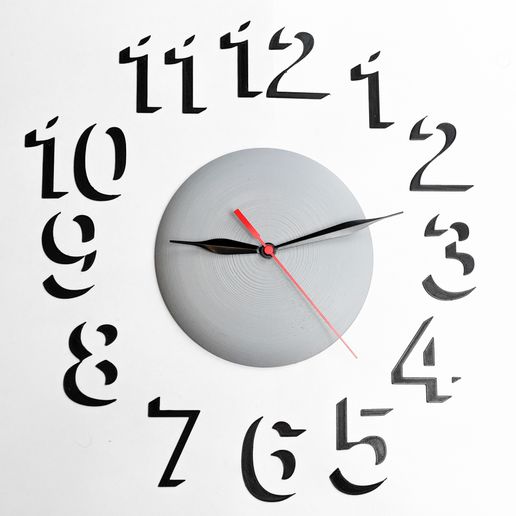 Free STL file Shadow illusion clock 🕰️ ・Design to download and 3D print ...