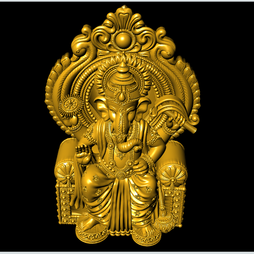 STL file Ganesh Maharaj 3D-print Model 🎨 (OBJ)・3D printing template to ...