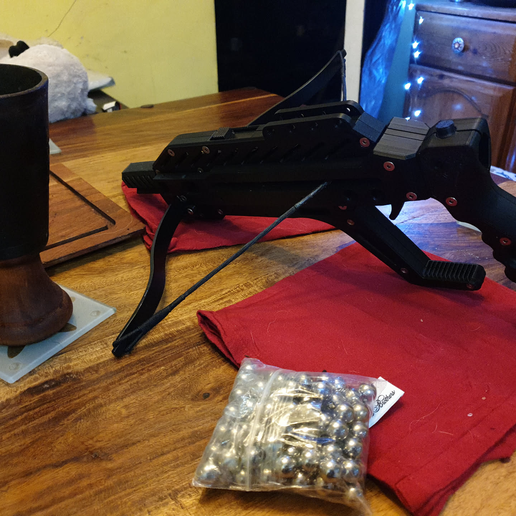 🔫 SlingHAMMER - repeating Crossbow Pistol for 6mm 8mm 10mm or 12mm ...