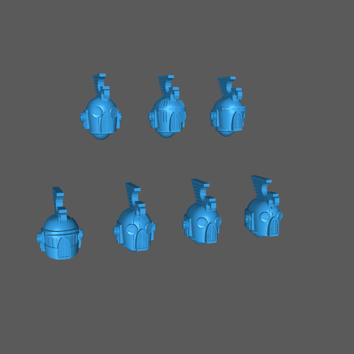 🪖 Mach Helmet Mk1 Revamp + Variants・ STL File for 3D printing・Cults