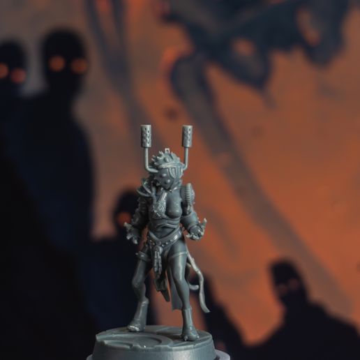 🎲 Blinded arc zealots set・ 3D File for 3D printing・Cults