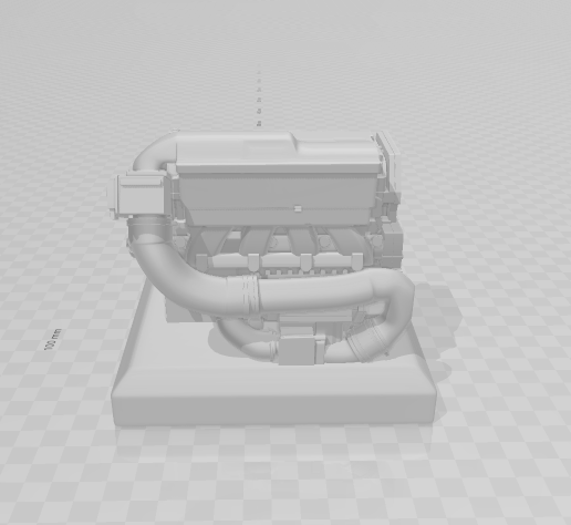 STL file engine car 🚗 ・Model to download and 3D print・Cults