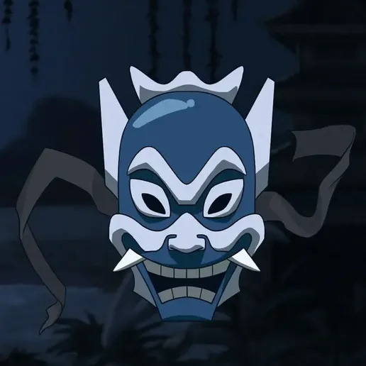🎭 Avatar - Blue Spirit Mask・ STL File for 3D printing・Cults