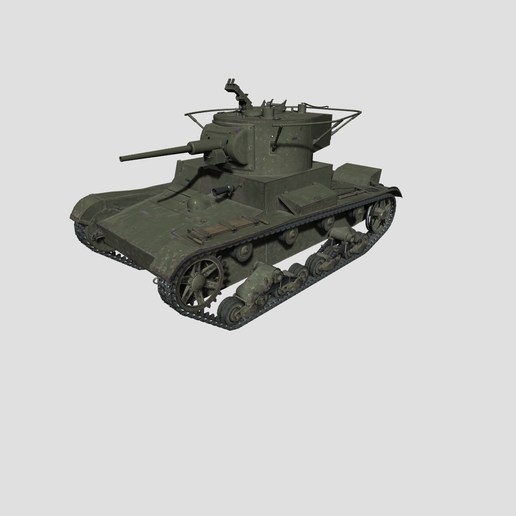 🗺️ World of Tanks Soviet Light Tank 3D Model Collection・Free STL File ...