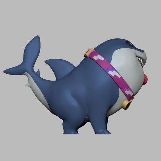 🦈 Jeff shark・ STL File for 3D printing・Cults