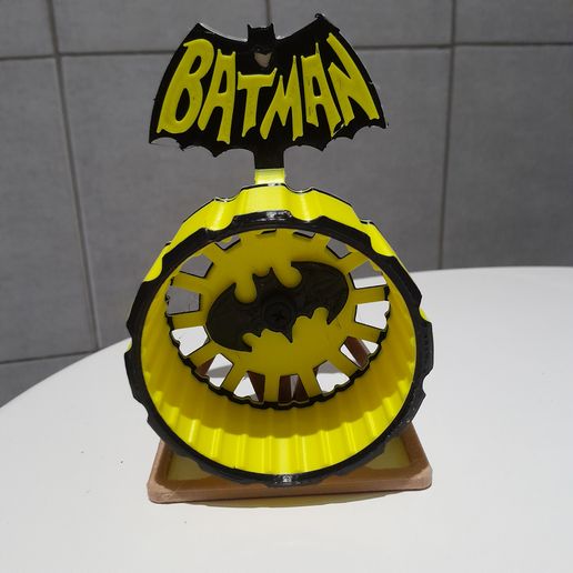 3D printable Batman Hamster Wheel • made with Ender 3 v2・Cults