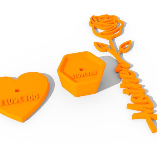 🌹 Mothers Day・ STL File for ・Cults