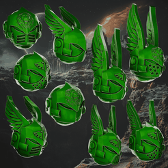 Space Monks・1 3D Model & STL File to Download・Cults