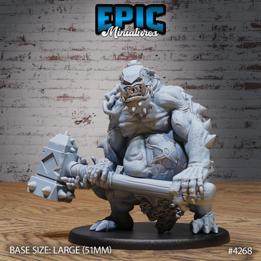 3D file Troll Mutant Set ‧ DnD Miniature ‧ Tabletop Miniatures ‧ Gaming ...