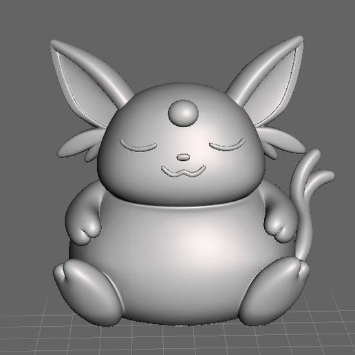 🐉 eevee eevolutions chubby complete collection X 9・ STL File for 3D ...