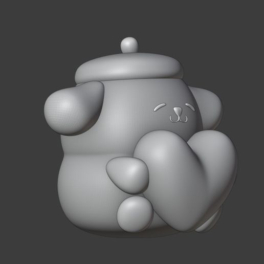 STL file Pompompurin sanrio valentine 🎅 ・Model to download and 3D print ...