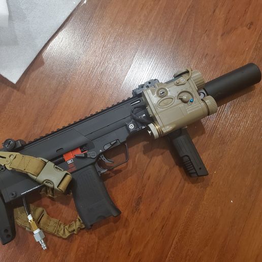 🔥 VFC MP7 AEG - HPA Conversion Kit using P* Jack or F2 or Inferno・ STL ...