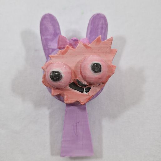 3MF file Incredibox Sprunki Pink Horror 🦸 ・3D printing model to ...