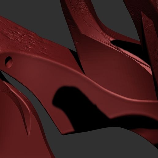 STL file Yone Realistic Demon Headpiece - League of Legends Cosplay 🗡️ ...