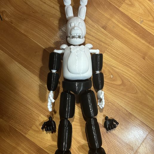 👾 Spring Bonnie 1/6 TPU Articulated Action Figure・Free STL File for 3D ...