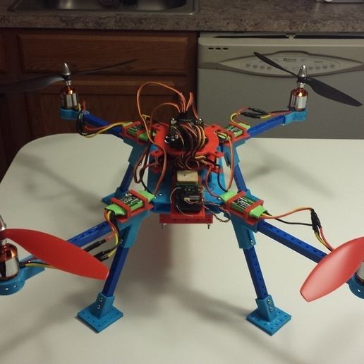 🚁 Stick Drone・Free 3D File for ・Cults