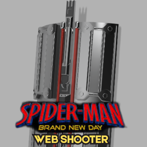 spiderman web shooter 3d print