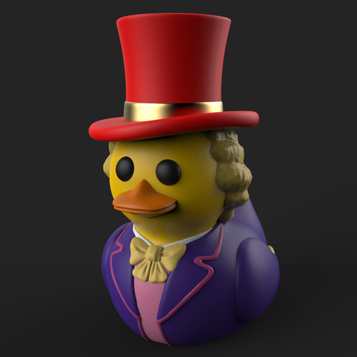 👾 Willy Duncka / Willy Wonka (COLORED FILES)・ STL File for 3D printing ...