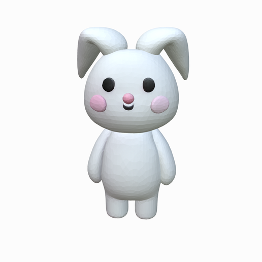 STL file rabbit with big ears 🐇 ・Design to download and 3D print・Cults