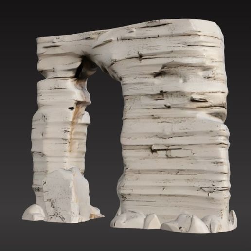 🪨 "Natural Stone Arch-2 – Fantasy Terrain STL・ STL File for 3D printing ...