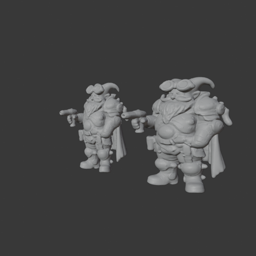 🎲 Dwarf Collection (DND/TTRPG)・Free STL File for 3D printing・Cults