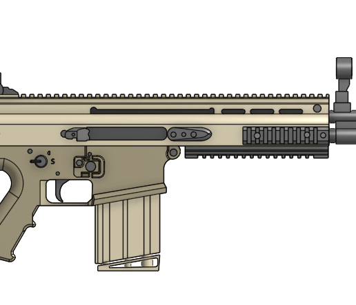 Stl File Fn Scar 17s 🔫 ・3d Print Design To Download・cults
