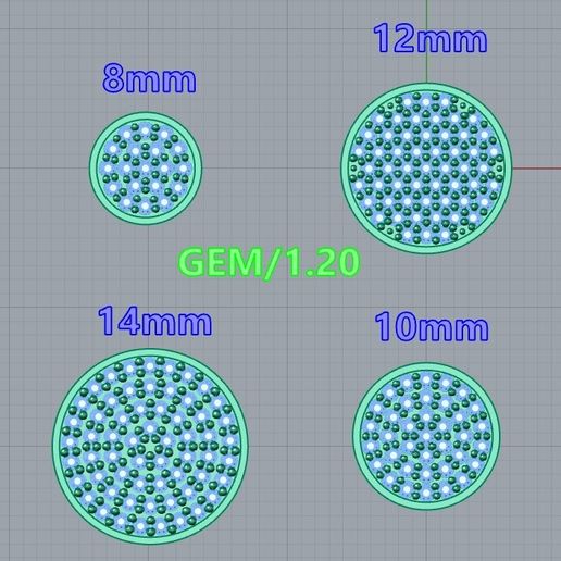 Free 3D file Circle set 🟣 ・3D printing design to download・Cults