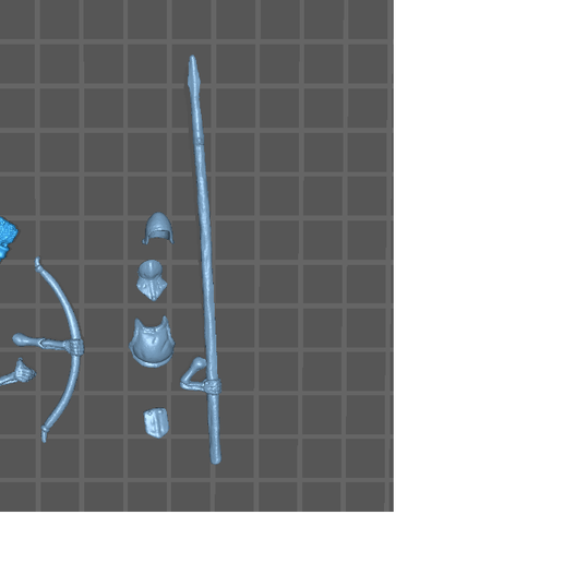 Archivo STL Skeleton weapons & armor oldtown hammer archer and cavalry ...