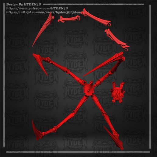 🕷️ spider and hulk pack・ STL File for 3D printing・Cults
