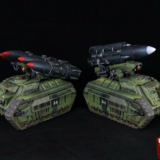 🧨 Fafnir and Nidhögg - Rundsgäard Artillery Tank / Imperial Guard・ 3D ...