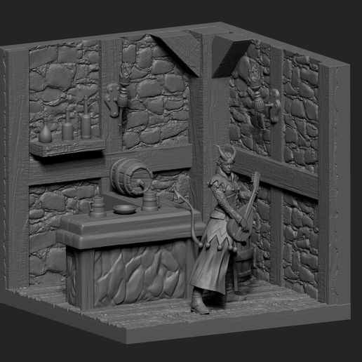 🐉 MARVEL CRISIS PROTOCOL ALFIRA DIORAMA PRESUPPORTED INCLUDED・ STL File ...