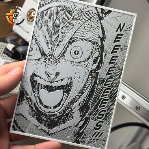 🔒 KAISER | BLUE LOCK - HUEFORGEENTHUSIAST - MANGA PANEL・ STL File for ...
