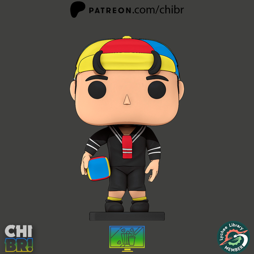 👾 Kiko / Quico - El Chavo del Ocho - Funko・ 3D File for 3D printing・Cults