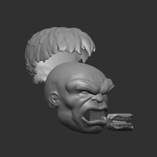 🦸 Marvel Select Scale - The Incredible Hulk・ 3D File for 3D printing・Cults