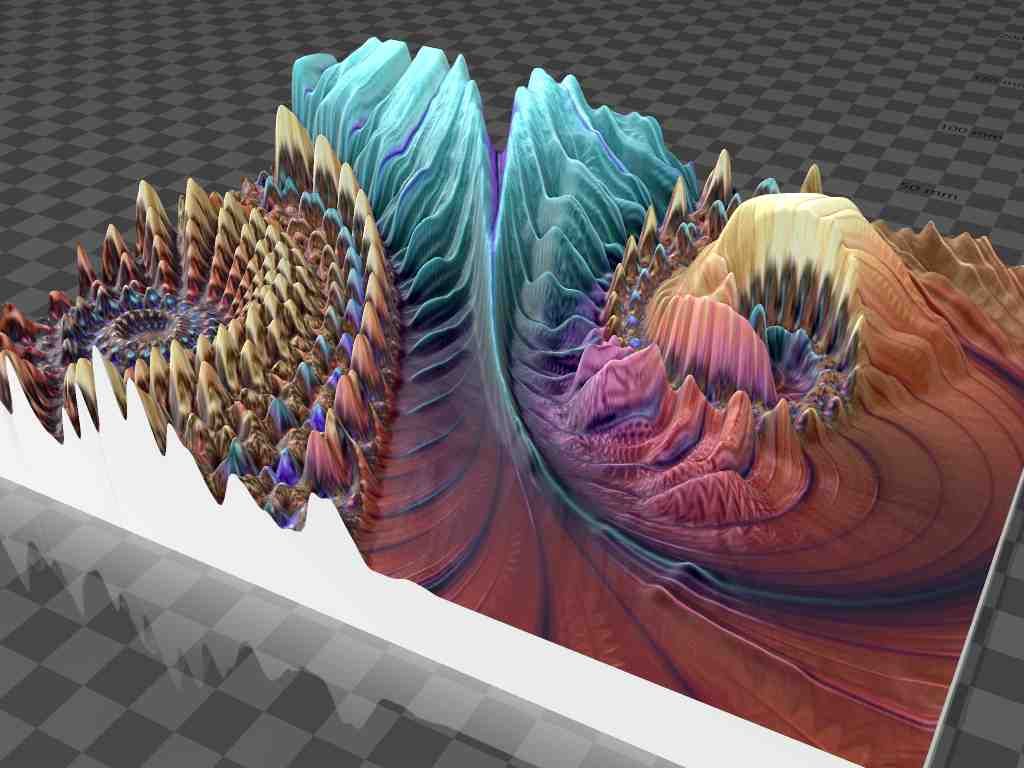 Free STL file fractal surface・3D printable object to download・Cults