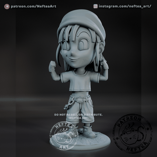 🍞 Chibi Pan・ 3D File for 3D printing・Cults