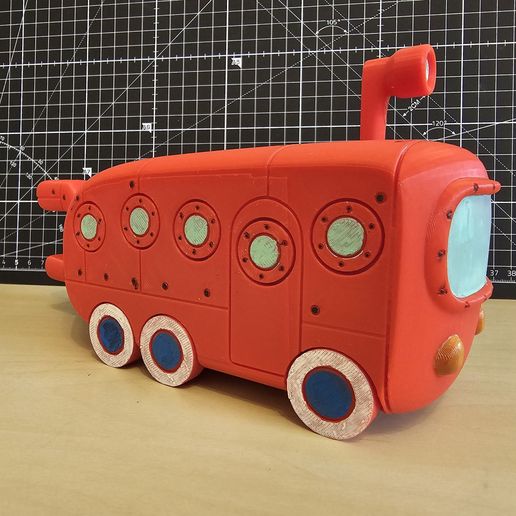 3D printed SPONGEBOB SQUARPANTS BIKINI BOTTOM BUS・made with Bambulab ...