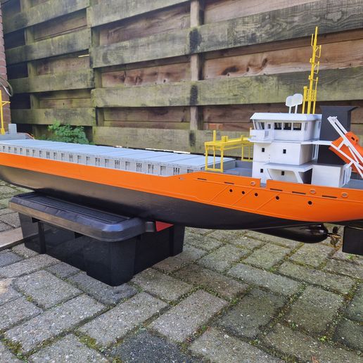 🚢 Rc coaster ship 1/60・ STL File for 3D printing・Cults