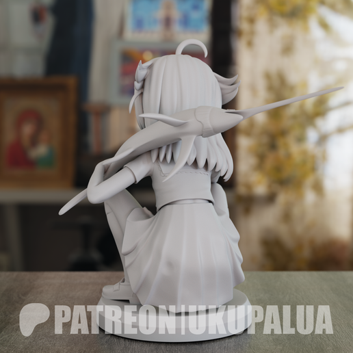 👾 Senzawa - VTuber (PRESUPPORTED)・ STL File for 3D printing・Cults