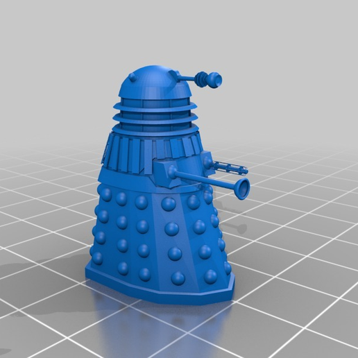 🩺 CLASSIC DALEK FROM (1965 The Daleks Master Plan)・Free 3D File for ・Cults