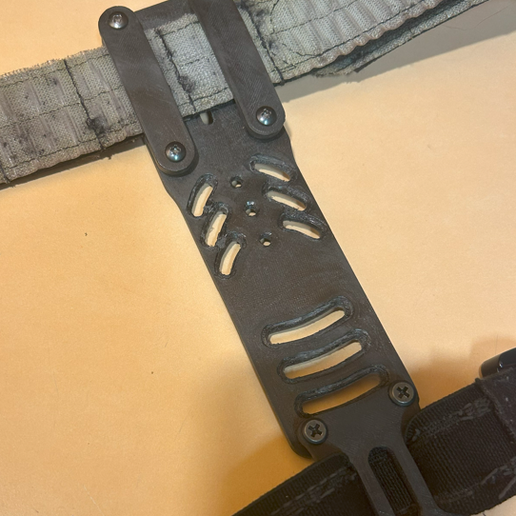 🦵 Belt Bars for modular holster and leg strap・ STL File for 3D printing ...