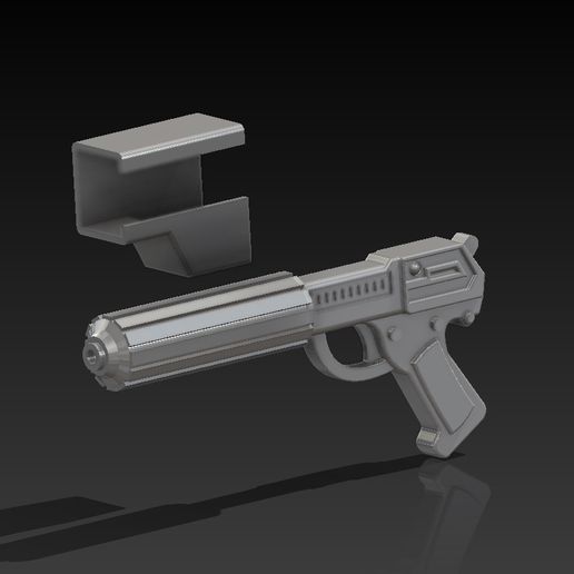 3D file Captain Fordo Modified DC-17a blaster ・3D printing idea to ...